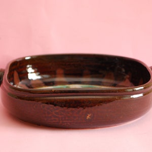 Antique Fruit Bowl, Vintage Dish, Vintage Vide Poche, Stoneware Dish ...