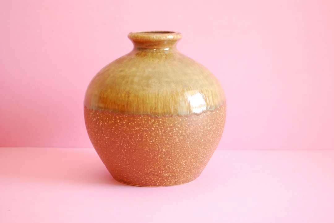 Vintage Ceramic Jar | Vintage Jar | Vintage Ceramic Bottle | Clay Vase ...