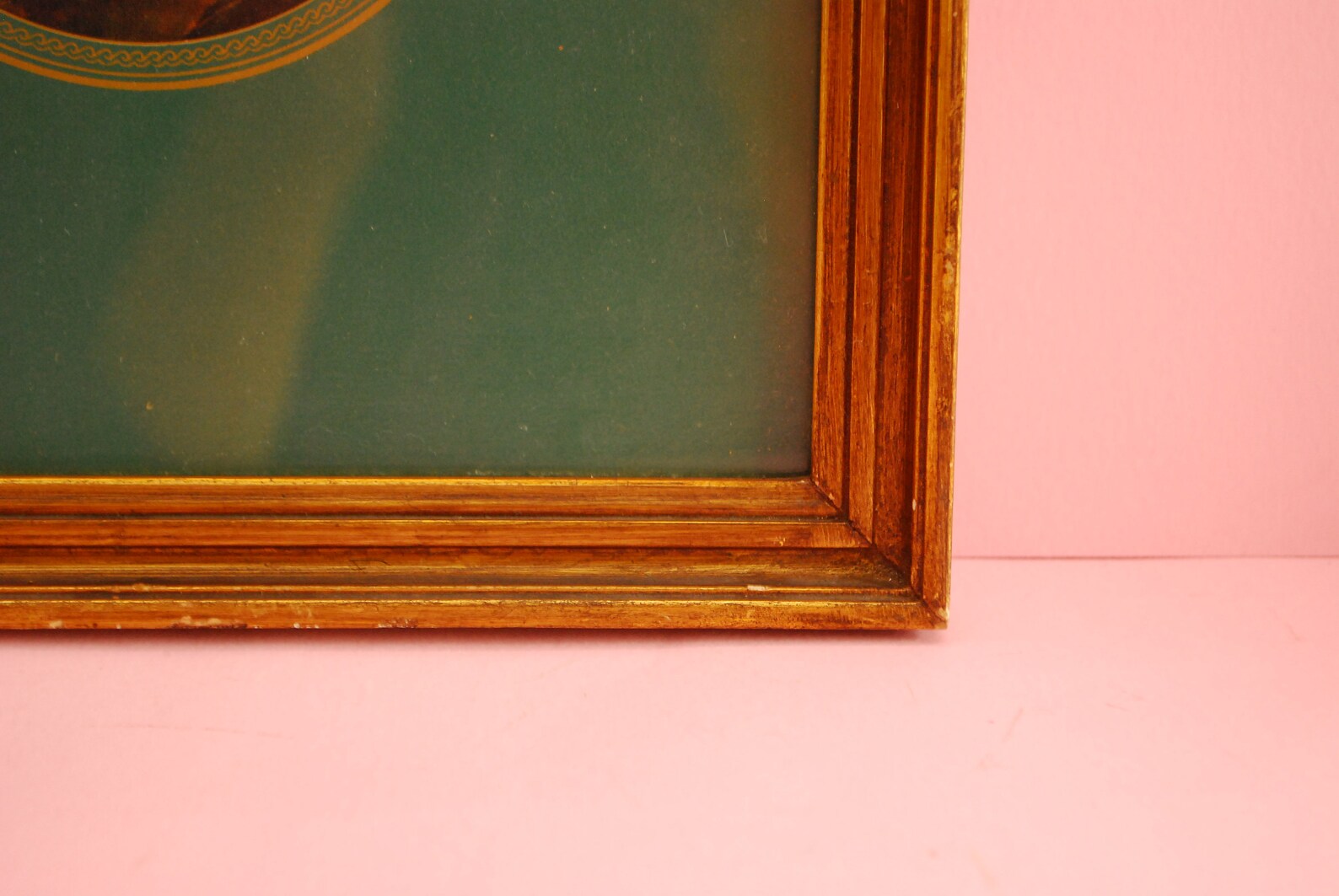 Antique French Wooden Picture Frame Print. Vintage - Etsy