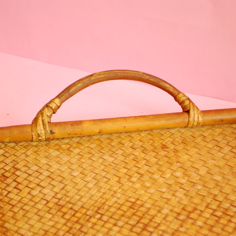 Wicker Tray - Etsy