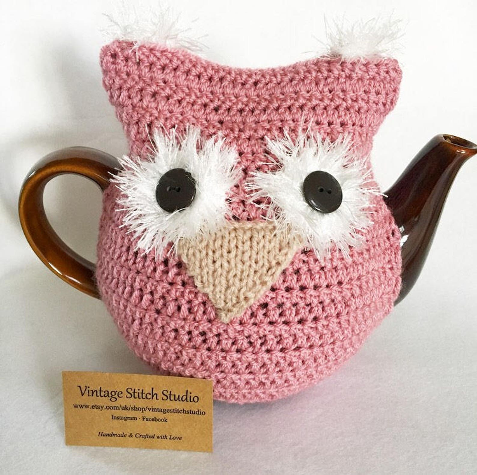Owl Tea Cosy, Knitted Tea Cosy, Owl Gifts, Hand Knitted Tea Cosy, New ...