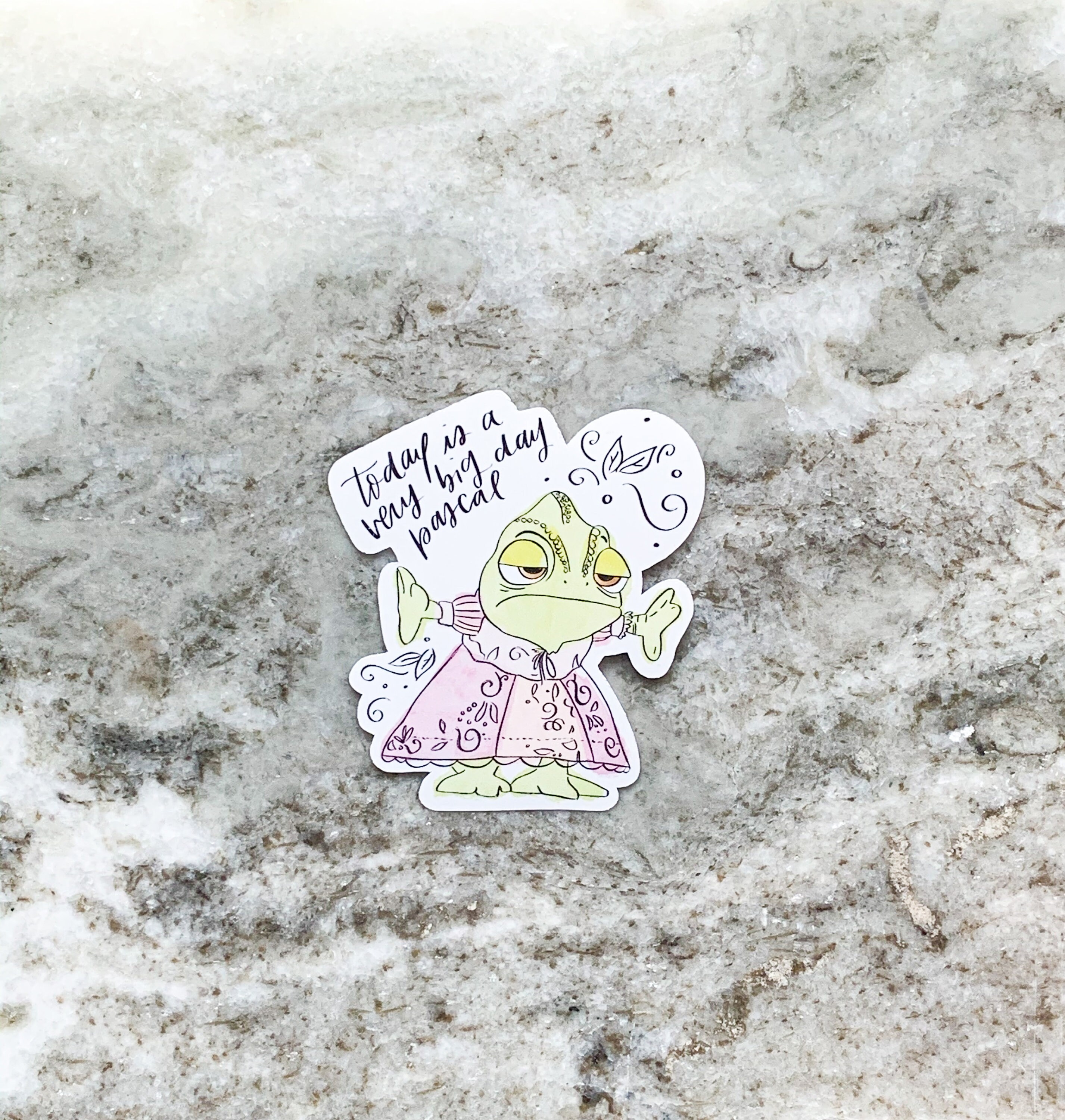 Pascal Sticker Tangled | Etsy