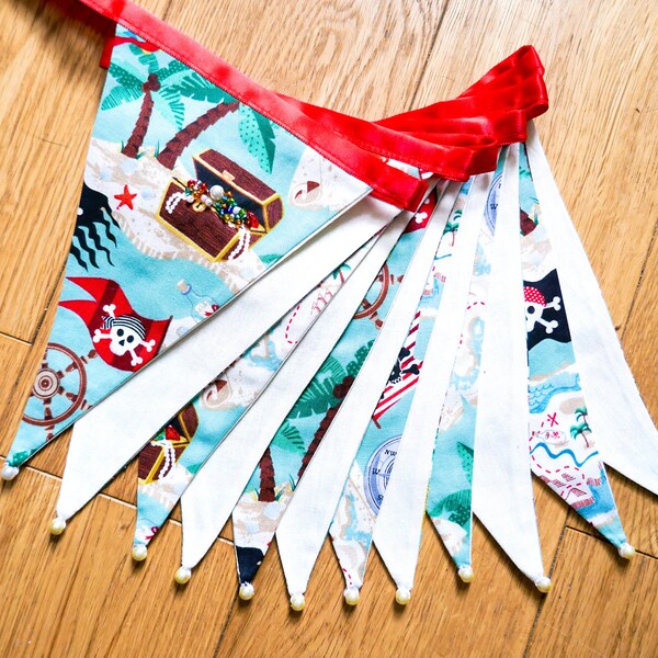 Pirate Bunting - Etsy UK