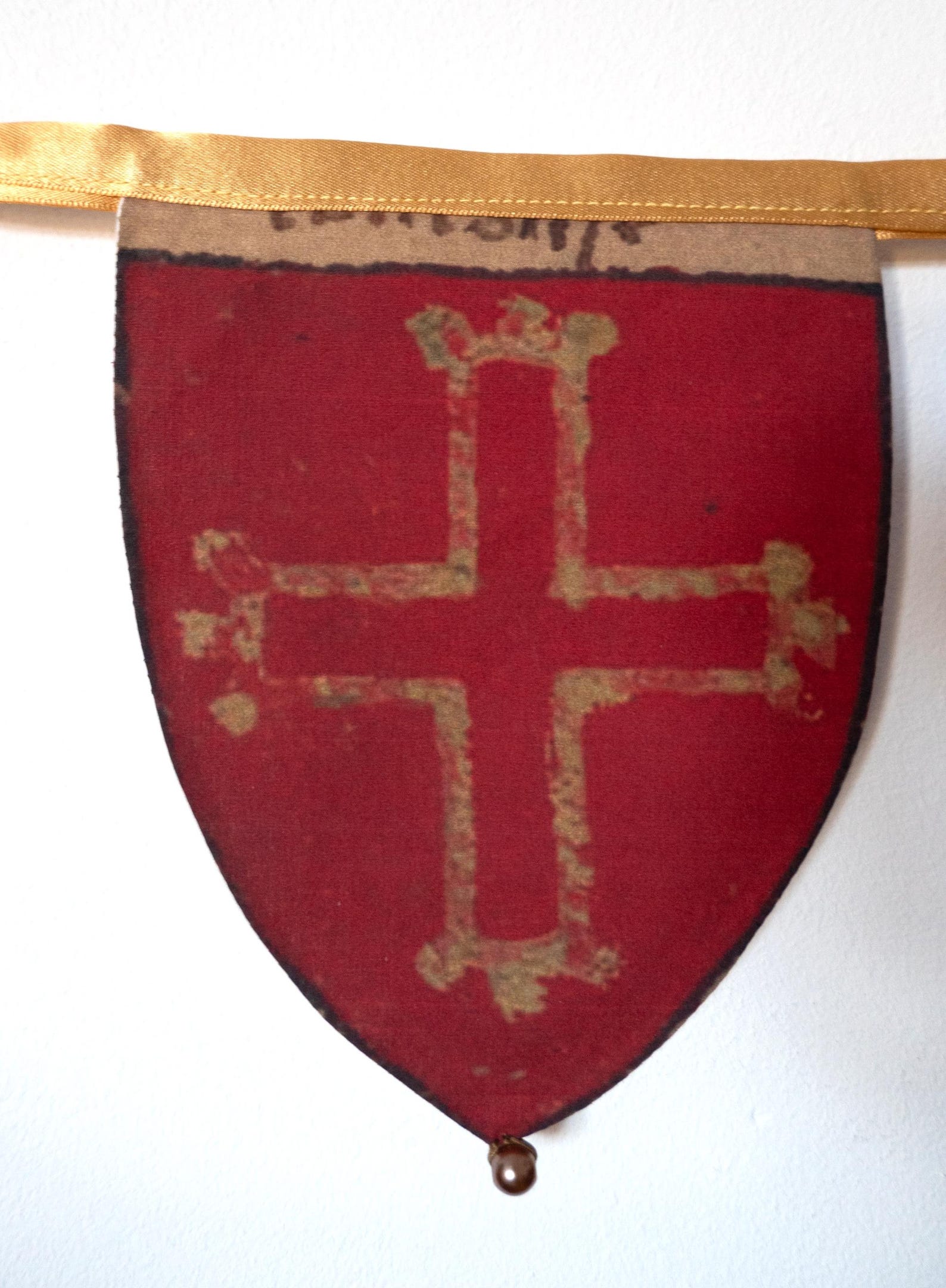 Medieval Style Heraldry Shields Fabric Bunting | Double-sided | 12 ...