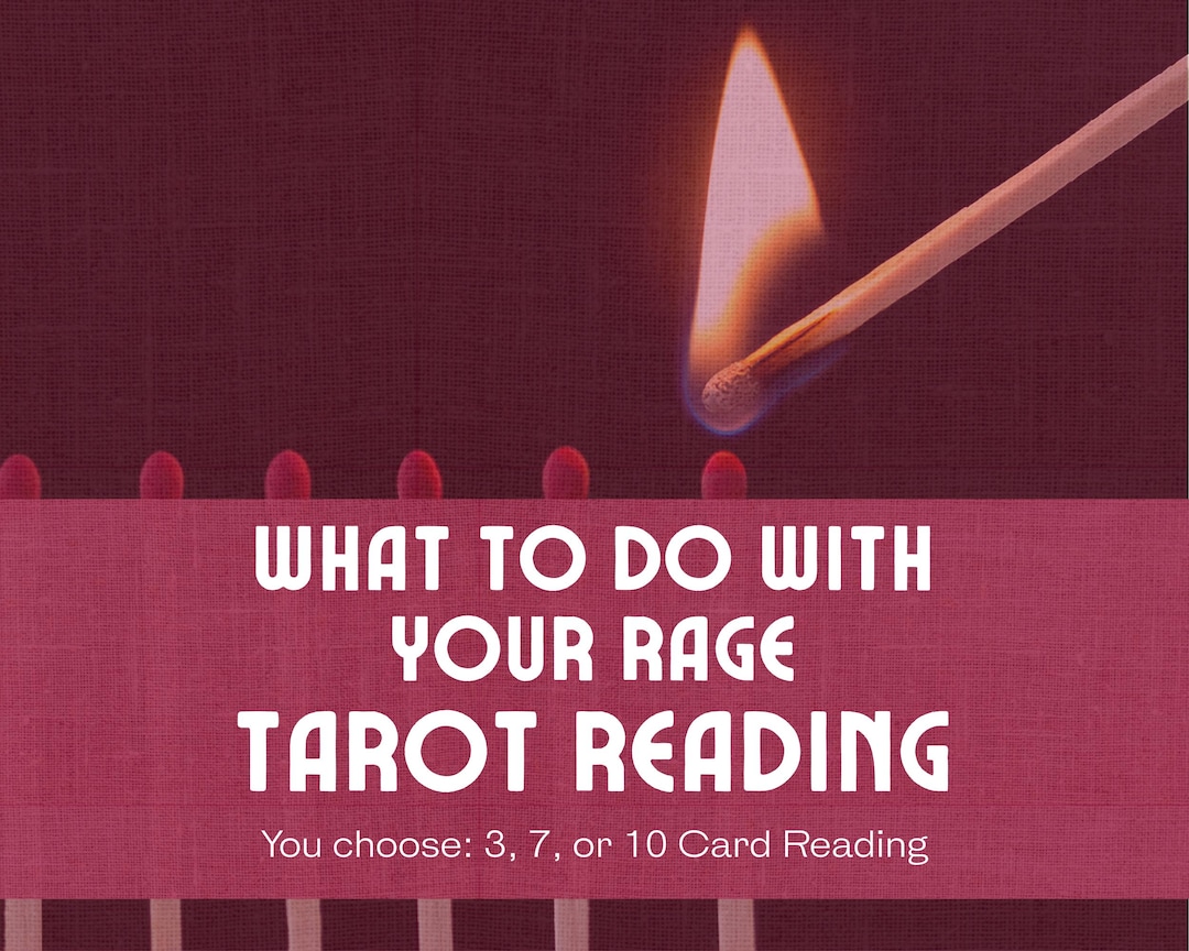 What to Do With Your Rage Tarot Reading | Channeling Fire Into Fuel | 3 ...