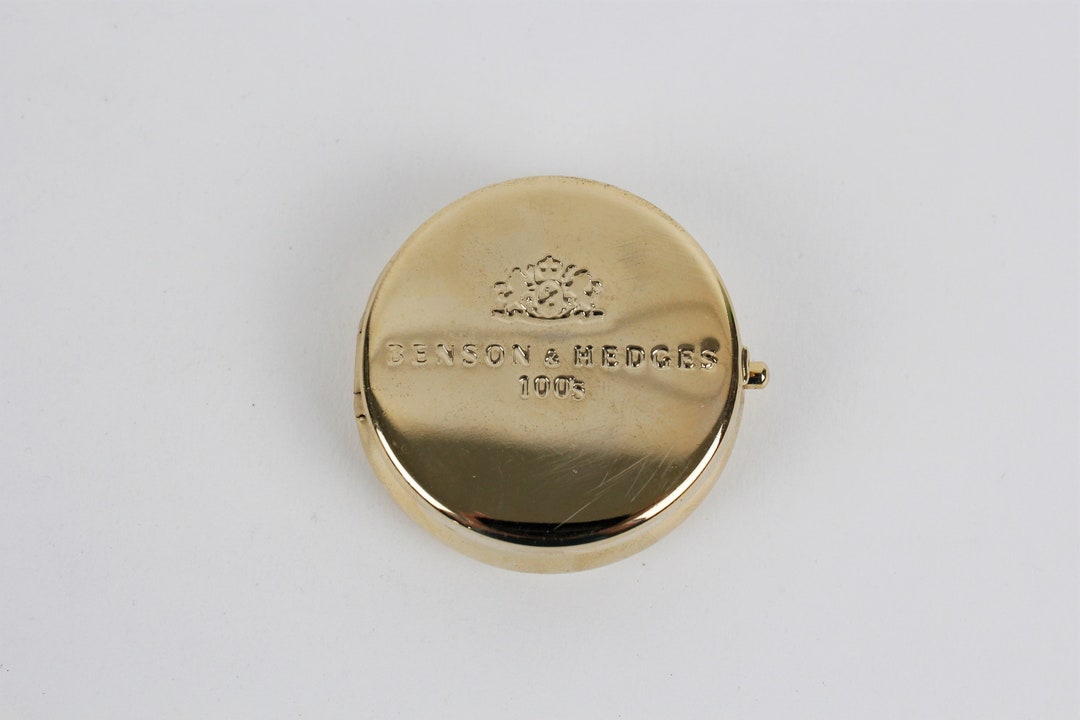 Vintage Benson & Hedges 100s Personal Ashtray Compact Pocket or Purse ...