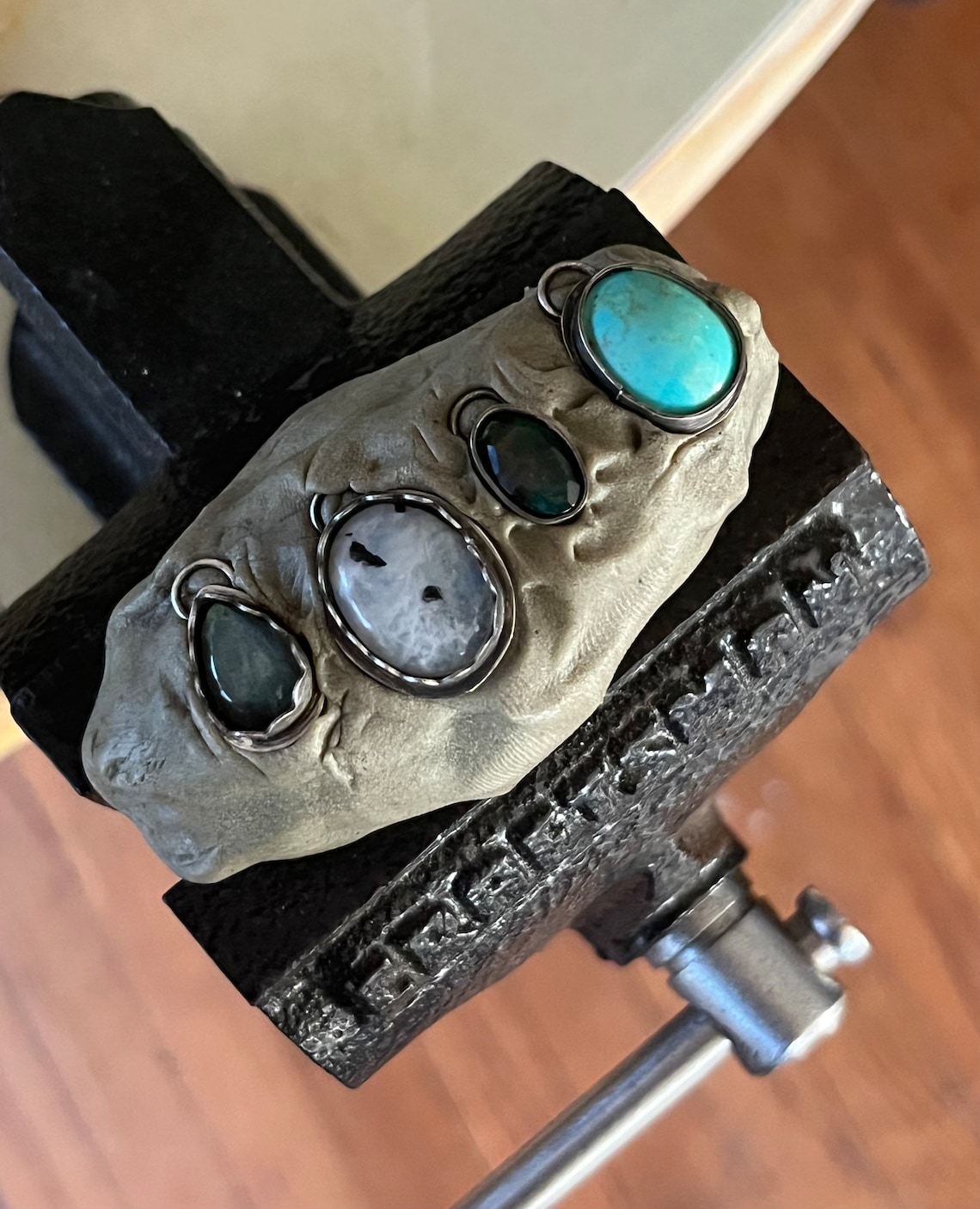 Stone Collector Cluster Pendant - Etsy