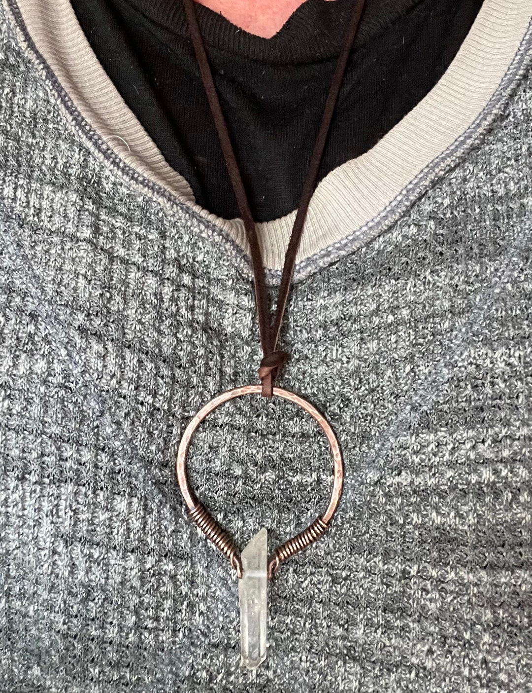 Quartz Amulet - Etsy