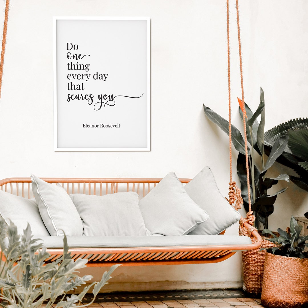 Eleanor Roosevelt, Inspirational Quote, Roosevelt Print, Feminist Art ...