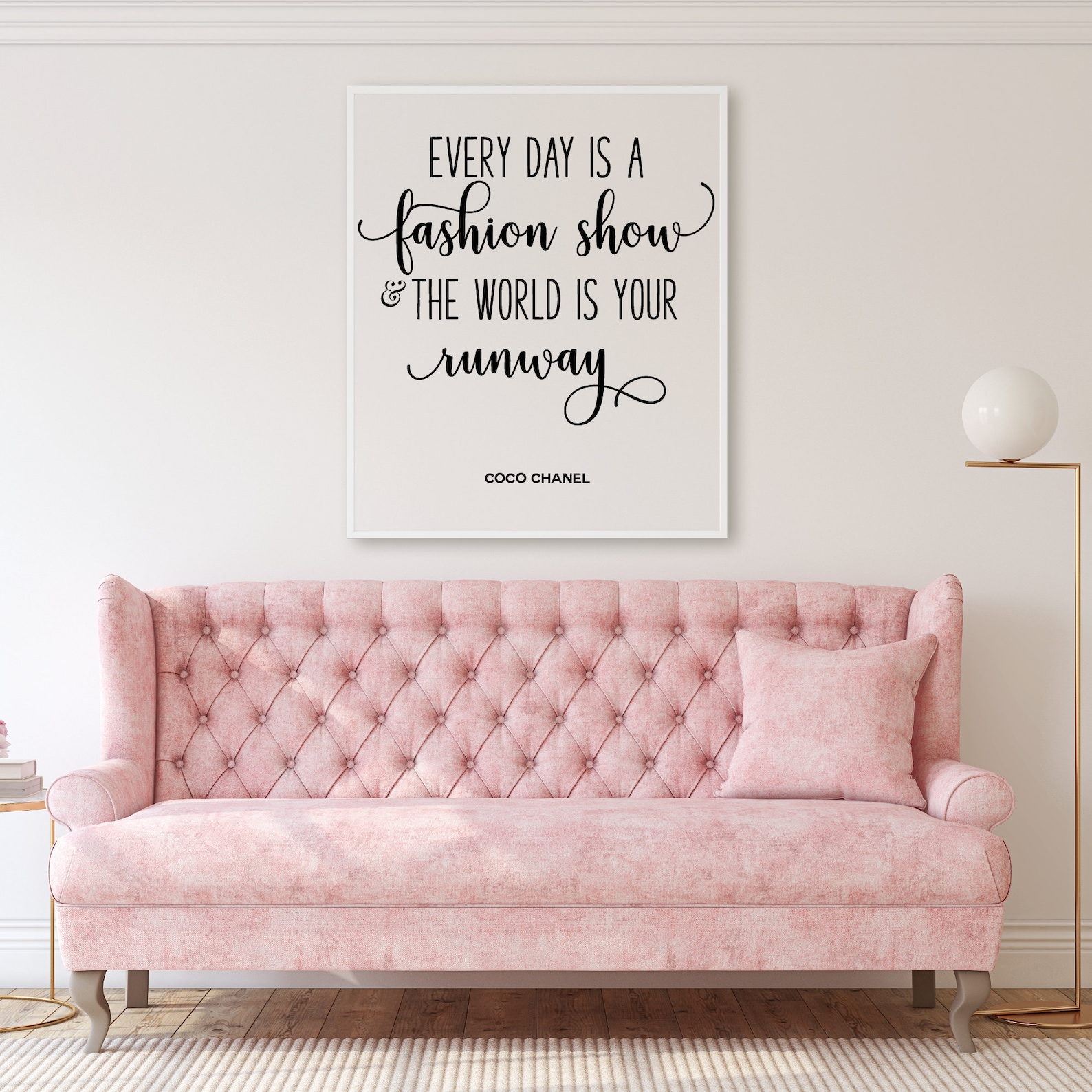 Coco Chanel Print, Coco Chanel Quotes, Fashion Quotes, Coco Chanel Art ...