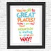 You're off to Great Places, Dr. Seuss Quotes, Oh the Places, Dr. Seuss ...