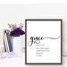 Grace, Grace Sign, Grace Poster, Grace Printable Wall Art, Farmhouse ...