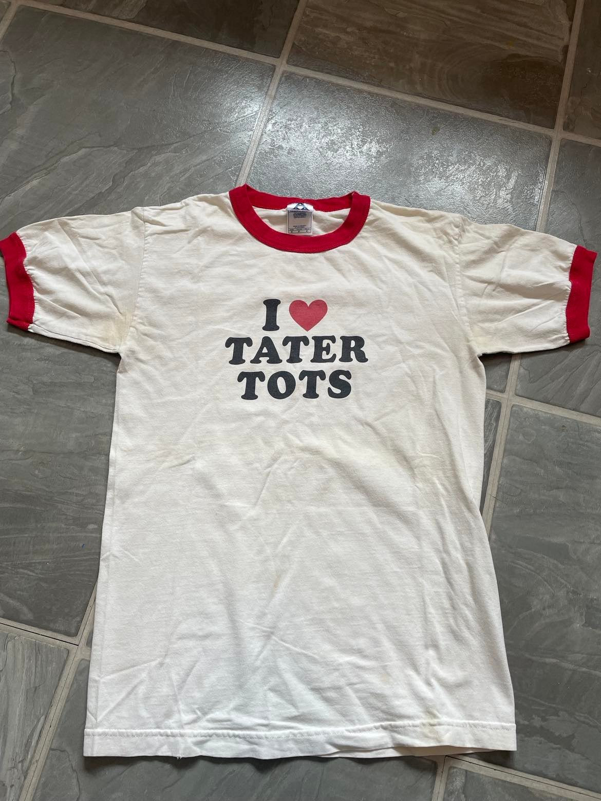 I Love Tater Tots Button