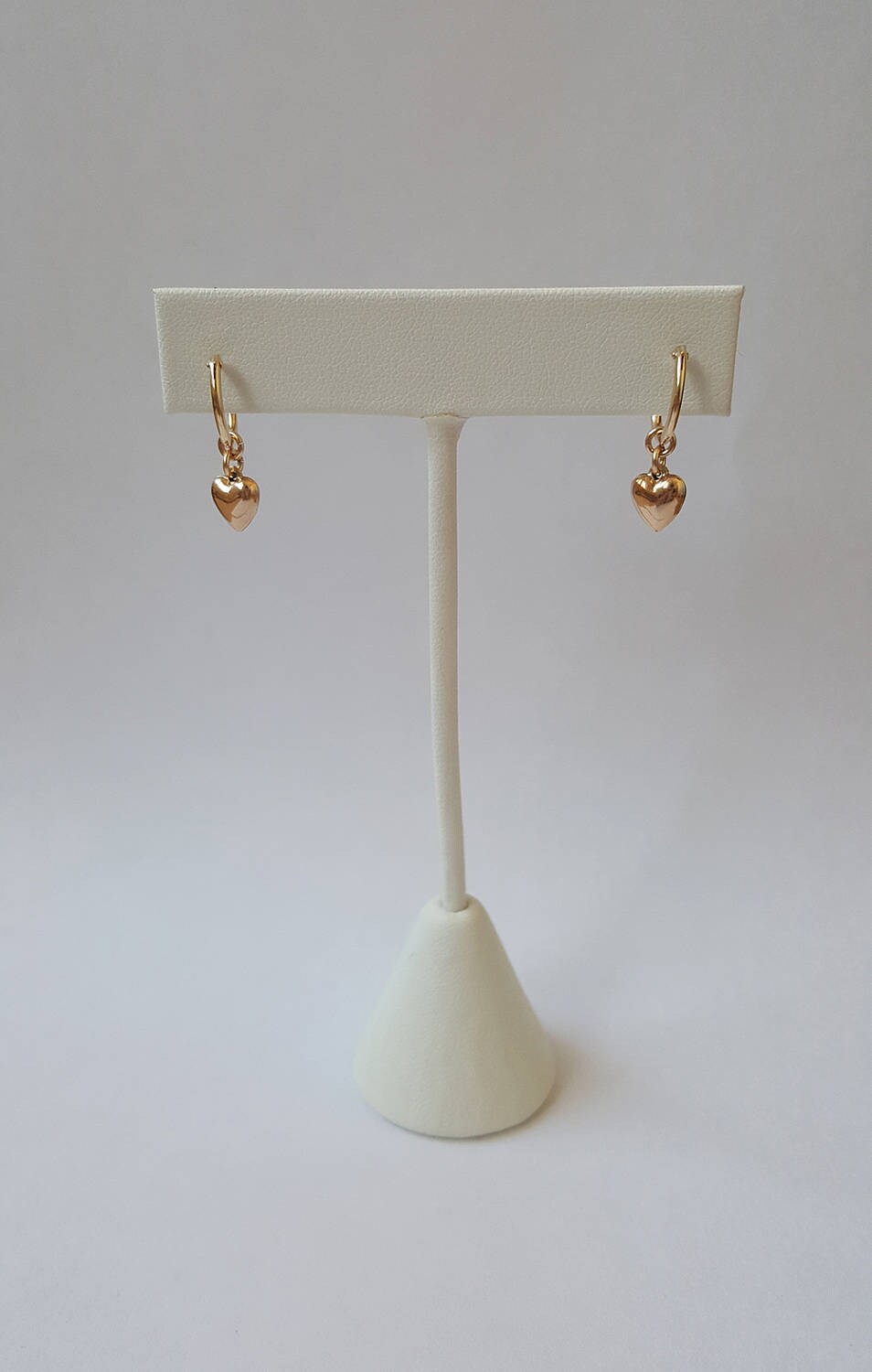 Sweetheart Earrings/heart Earrings/puffy Heart Earrings/14k - Etsy