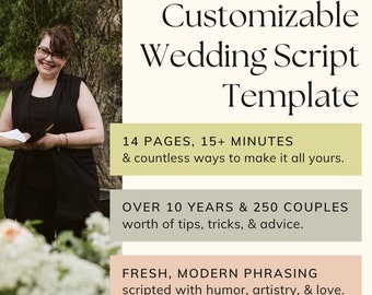 Officiant Wedding Script - Etsy