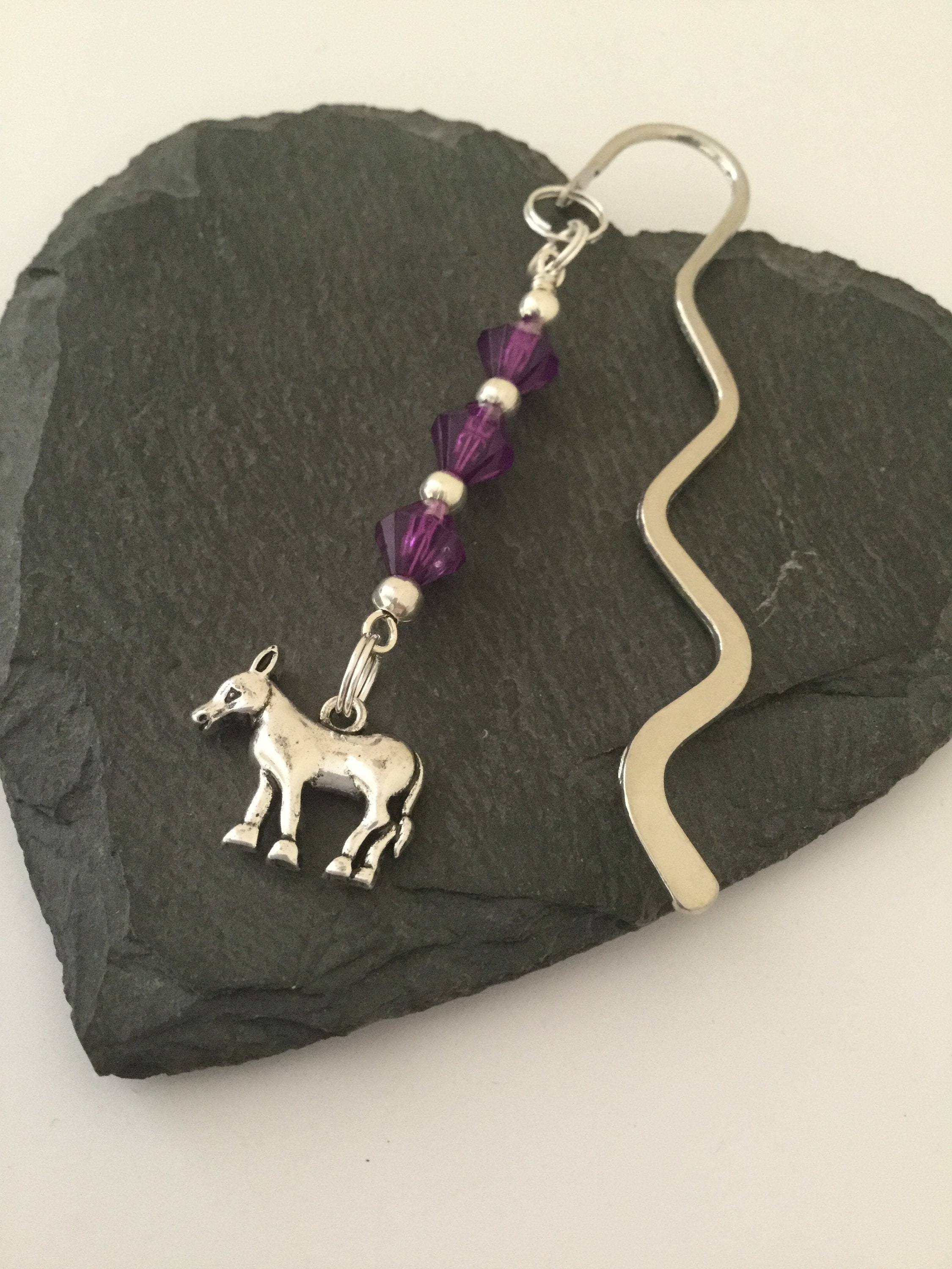 Donkey Bookmark / Animal Bookmark / Animal Lover Gift / | Etsy UK