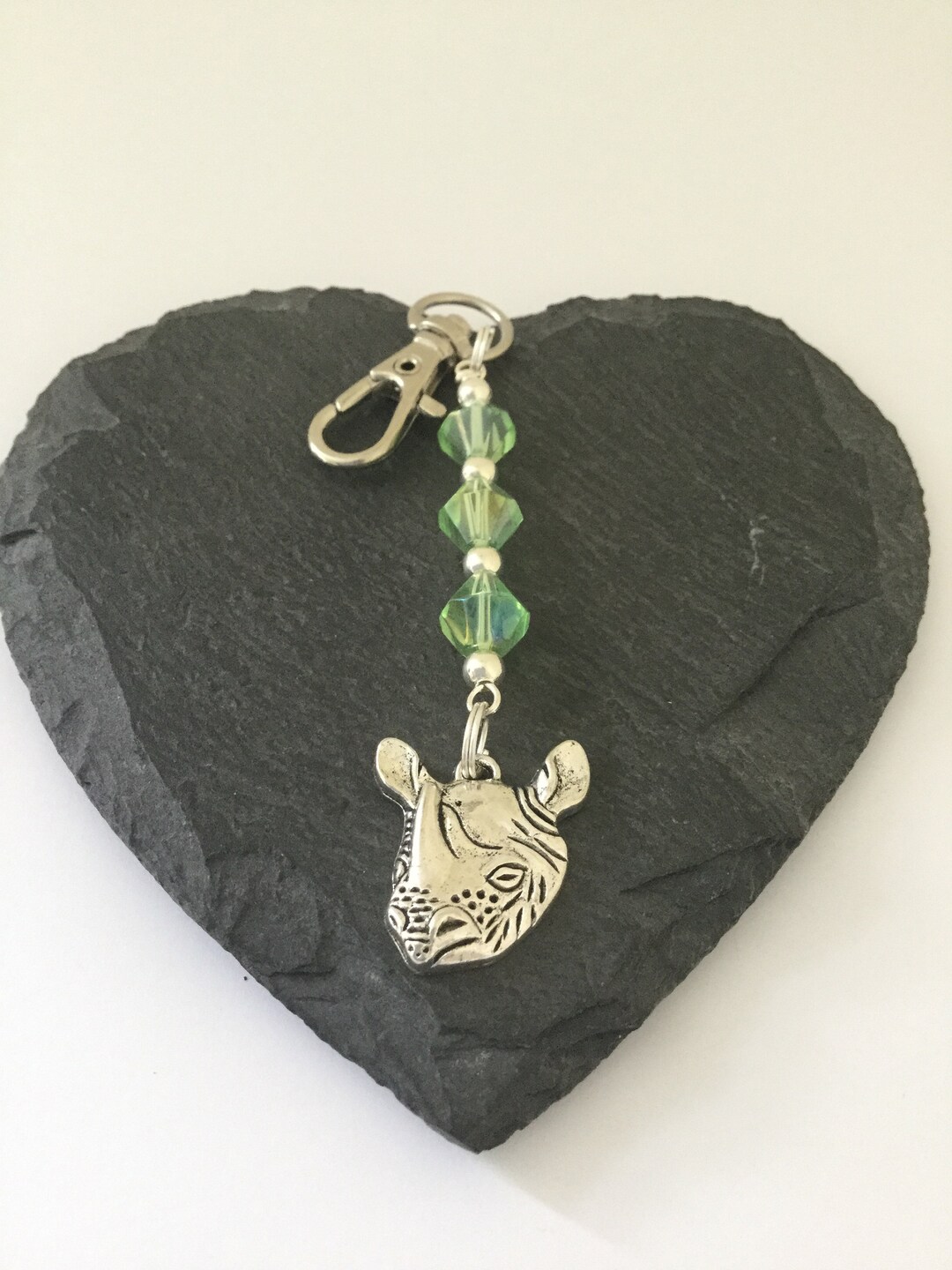 Rhino Bag Charm / Rhino Purse Charm / Rhino Gift / Animal Bag Charm ...