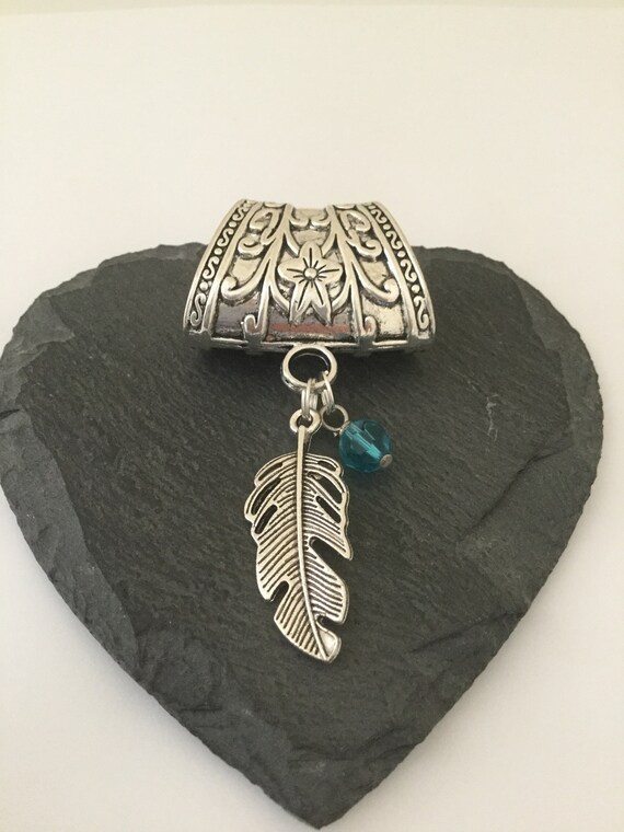 Feather Scarf Bail Animal Scarf Bail Scarf Jewellery Scarf Ring Scarf Pendant Scarf Accessories Scarf Slider Animal Gift Etsy UK