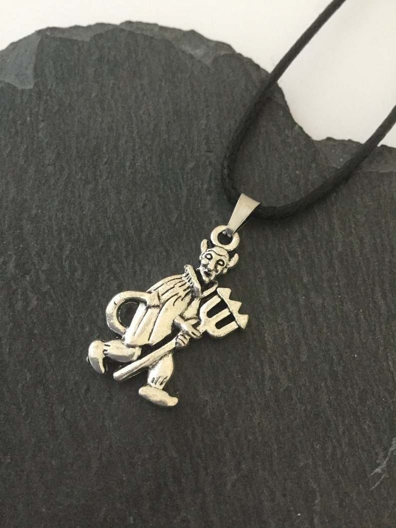 Devil Necklace / Devil Jewellery / Devil Gift / Halloween | Etsy