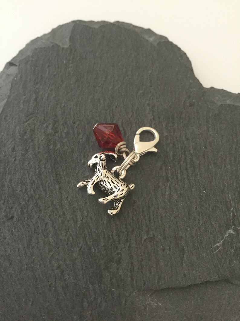 Goat Clip on Charm / Goat Zipper Pull / Goat Charm Clip / Goat - Etsy UK