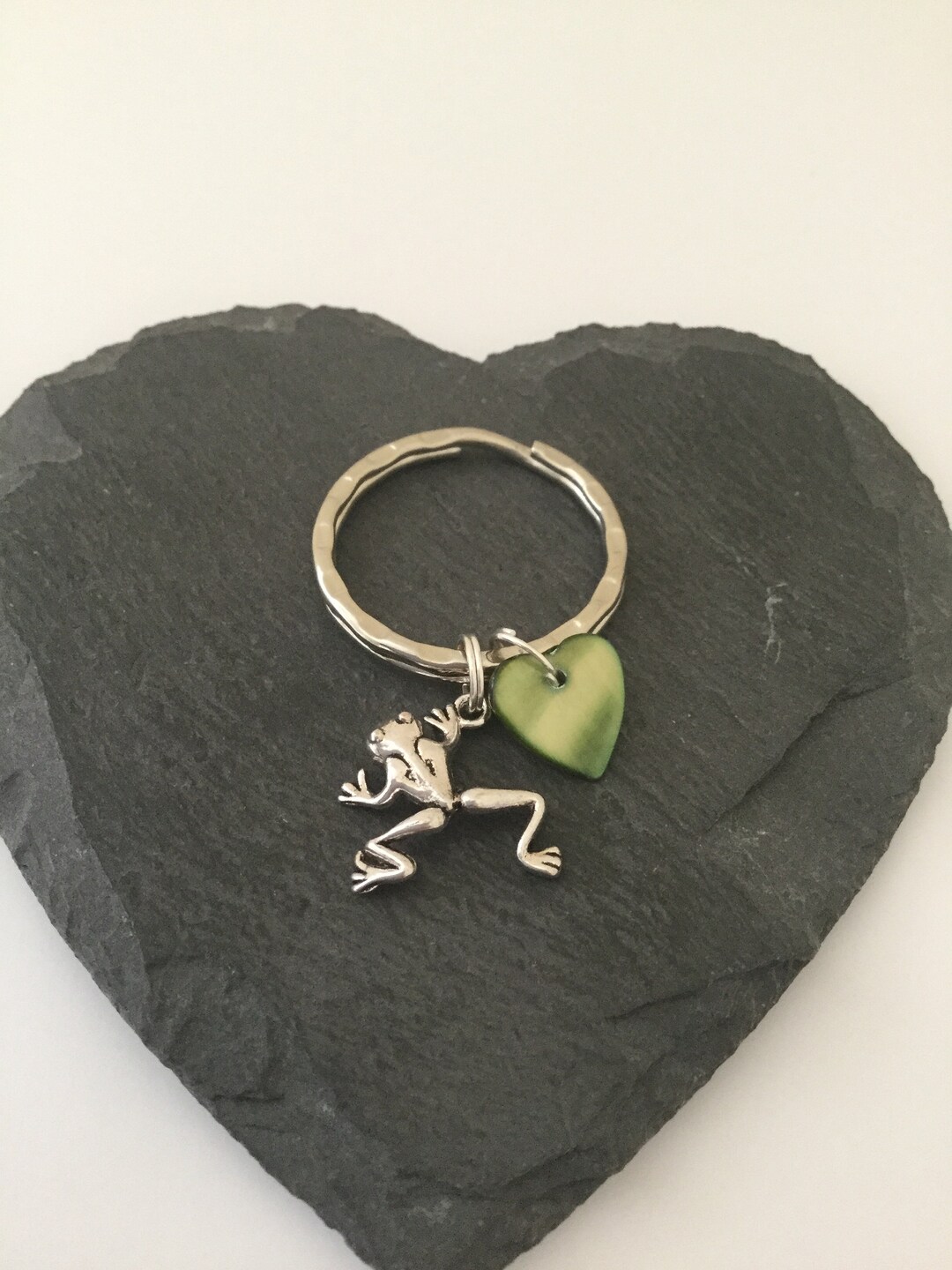 Frog Keyring / Frog Keychain / Animal Keyring / Animal - Etsy