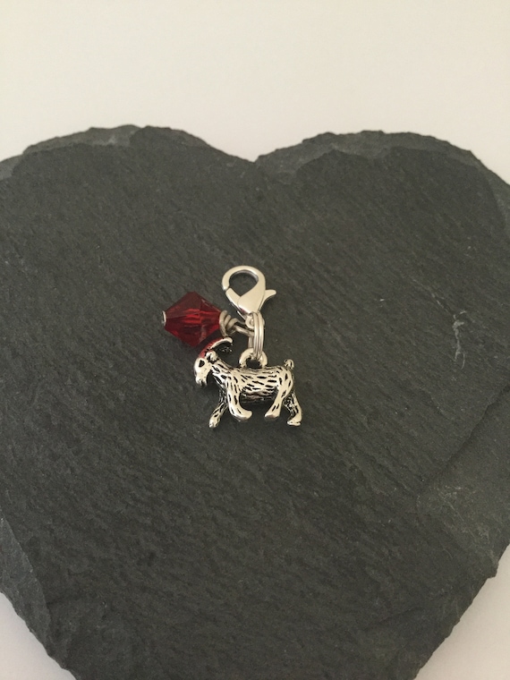Goat Clip on Charm / Goat Zipper Pull / Goat Charm Clip / Goat - Etsy UK