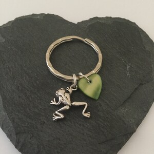 Frog Keyring / Frog Keychain / Animal Keyring / Animal | Etsy