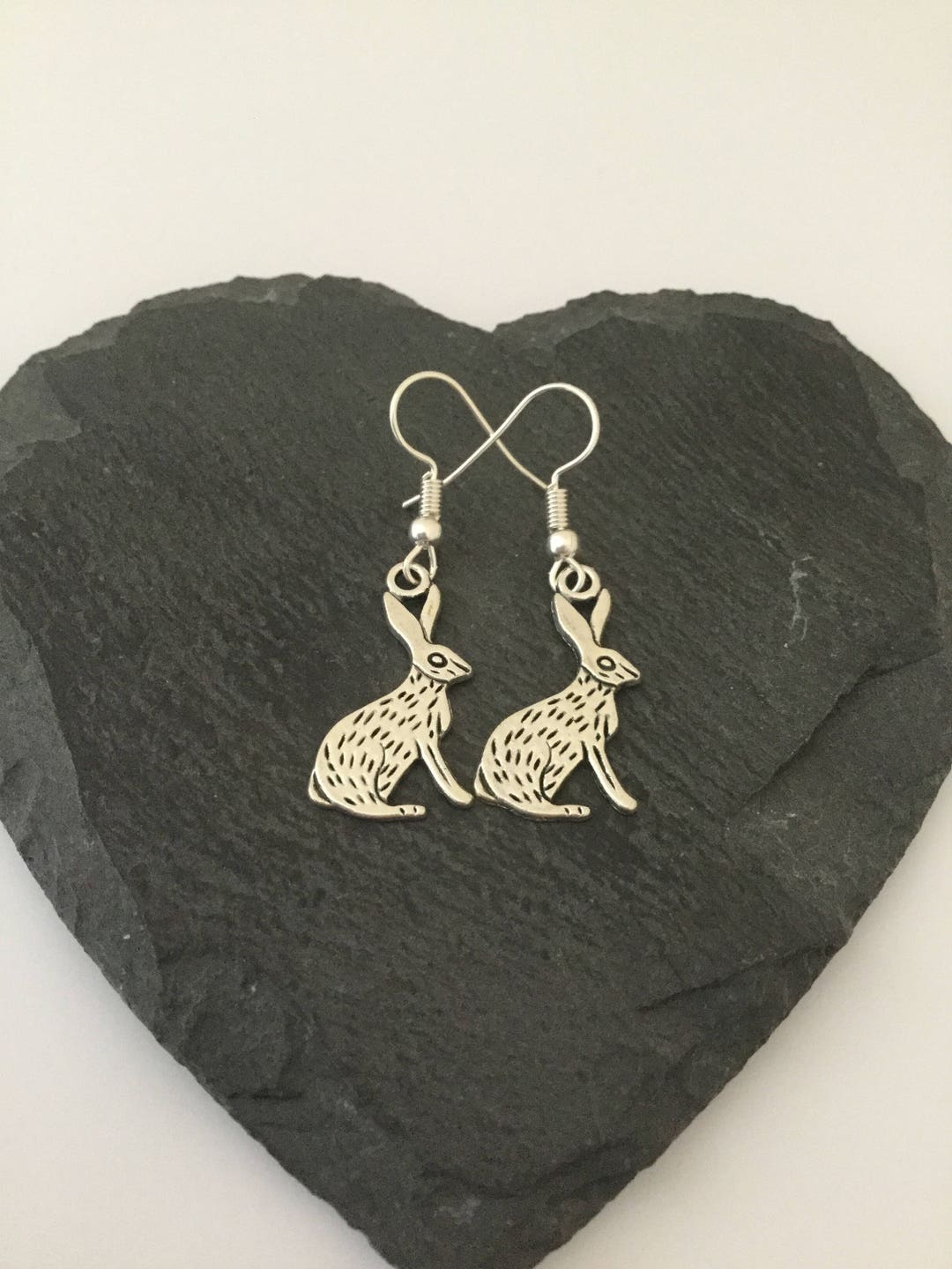 Rabbit Earrings / Bunny Earrings / Rabbit Jewellery / Bunny Jewellery ...