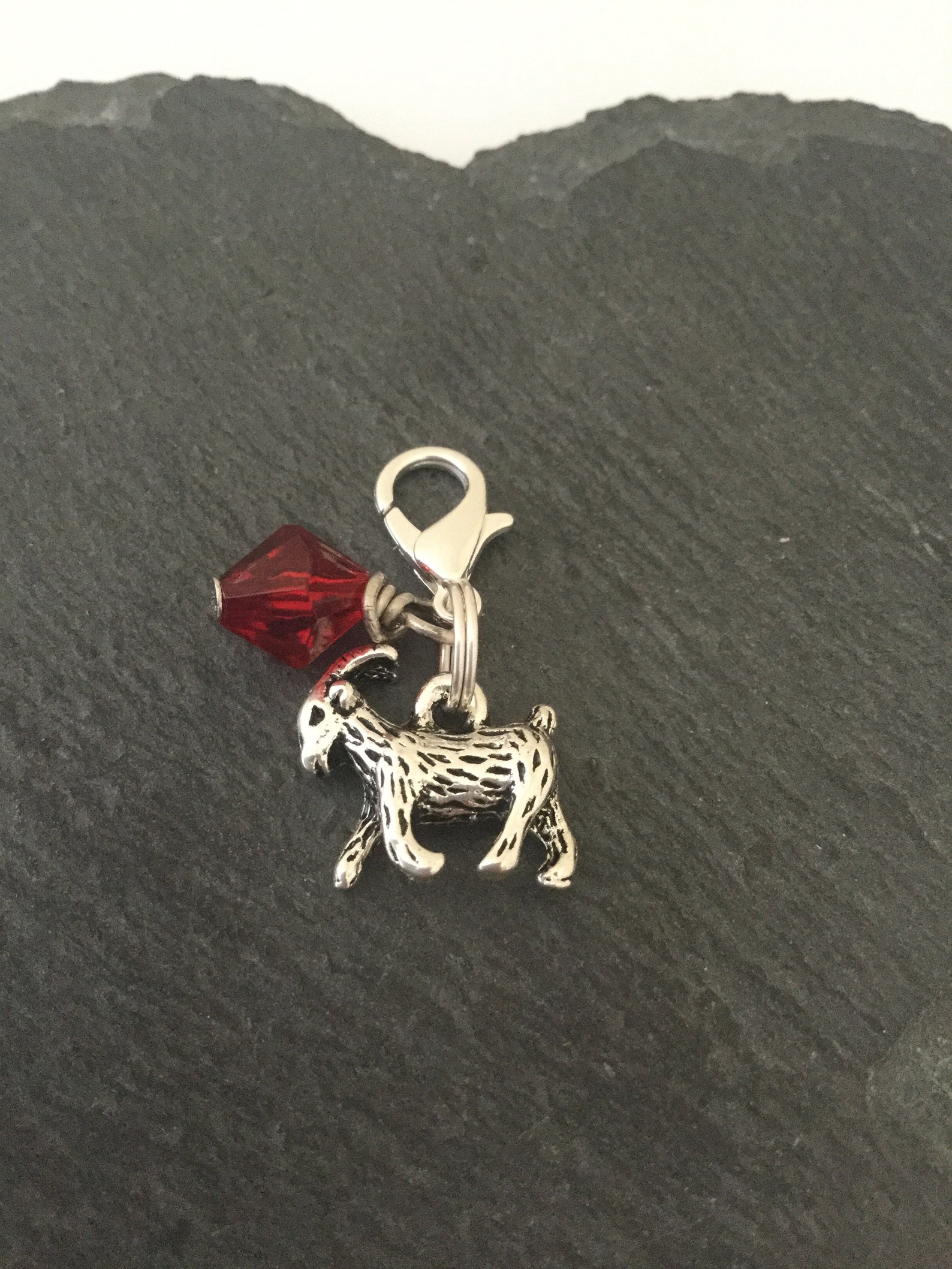 Goat Clip on Charm / Goat Zipper Pull / Goat Charm Clip / Goat - Etsy UK