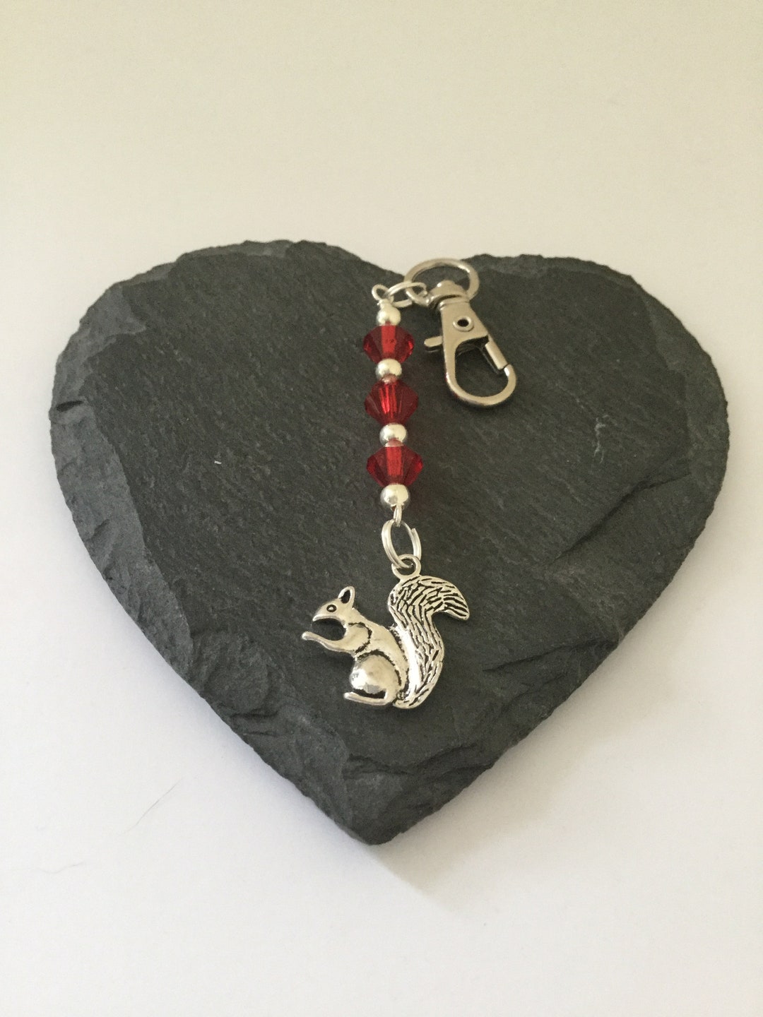 Squirrel Bag Charm / Animal Bag Charm / Bag Charms / Wildlife Gift ...