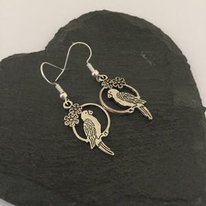 Parrot Earrings/ Parrot Jewellery/ Bird Earrings/ Bird Jewellery ...