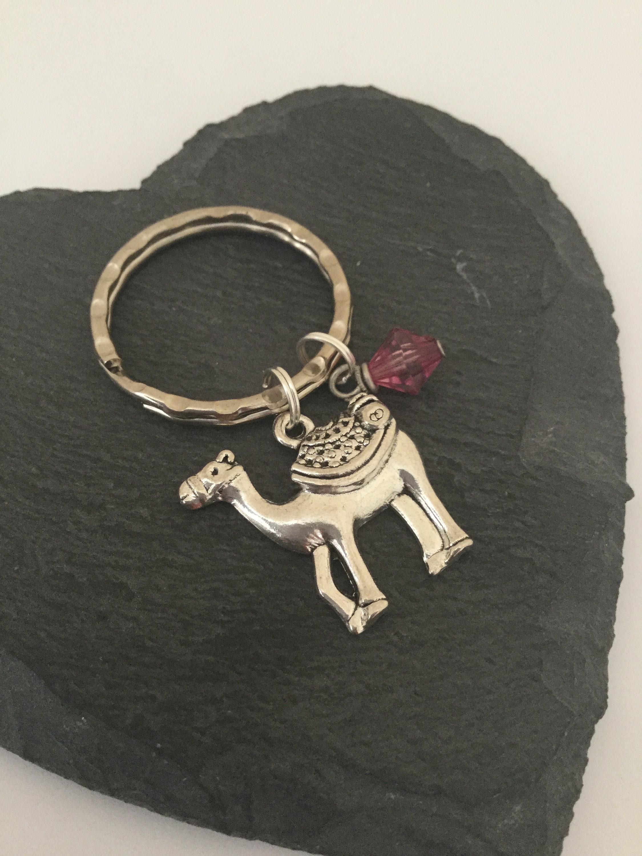 Camel keyring / camel keychain / camel gift / wildlife gift / | Etsy