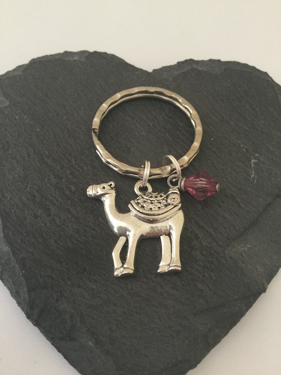 Camel Keyring / Camel Keychain / Camel Gift / Wildlife Gift / - Etsy