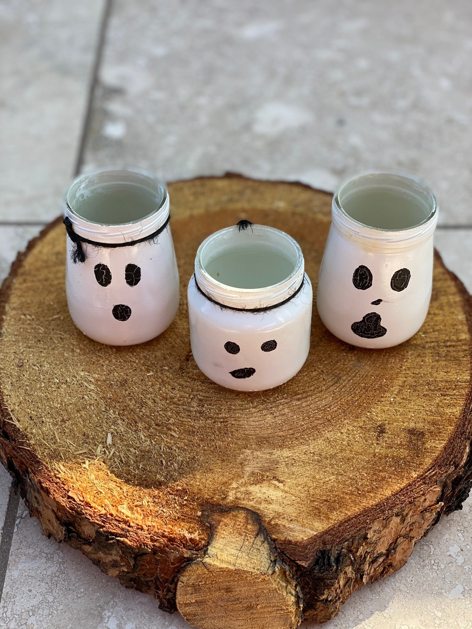 Mini Ghost Jar Decoration - Etsy