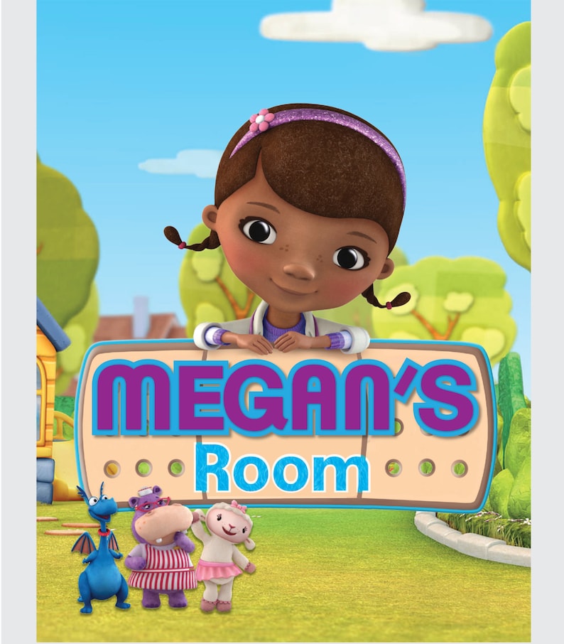 Doc Mcstuffins Printable, Doc Mcstuffins Wall Art, Doc Mcstuffins ...