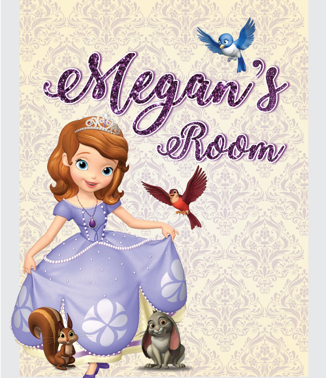 Sofia the First Printable, Sofia the First Wall Art, Sofia the First ...