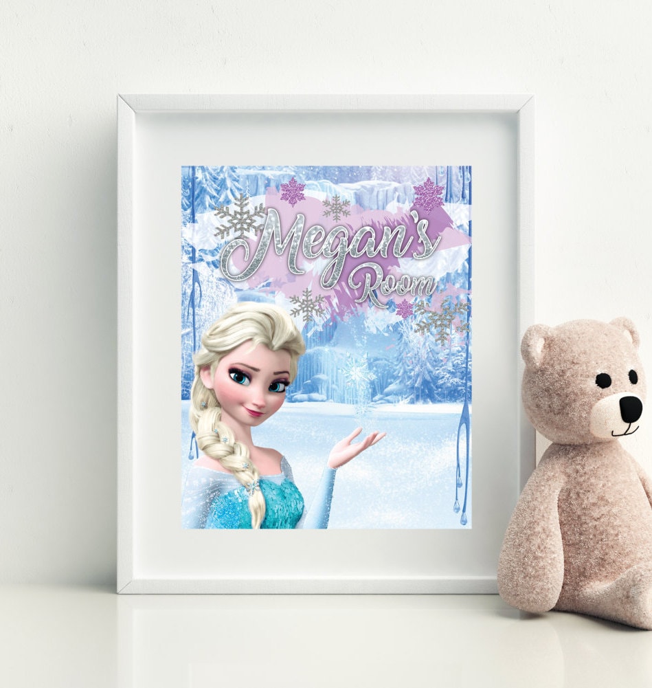 Frozen Printable Frozen Sign Frozen Party Sign Frozen - Etsy