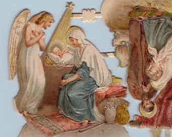 Victorian Nativity - Etsy