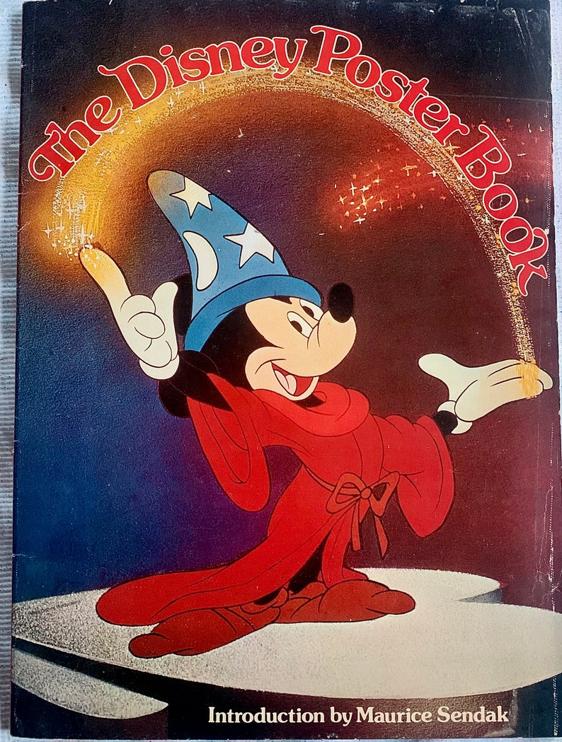 Large 1977 the Disney Poster Book - Etsy