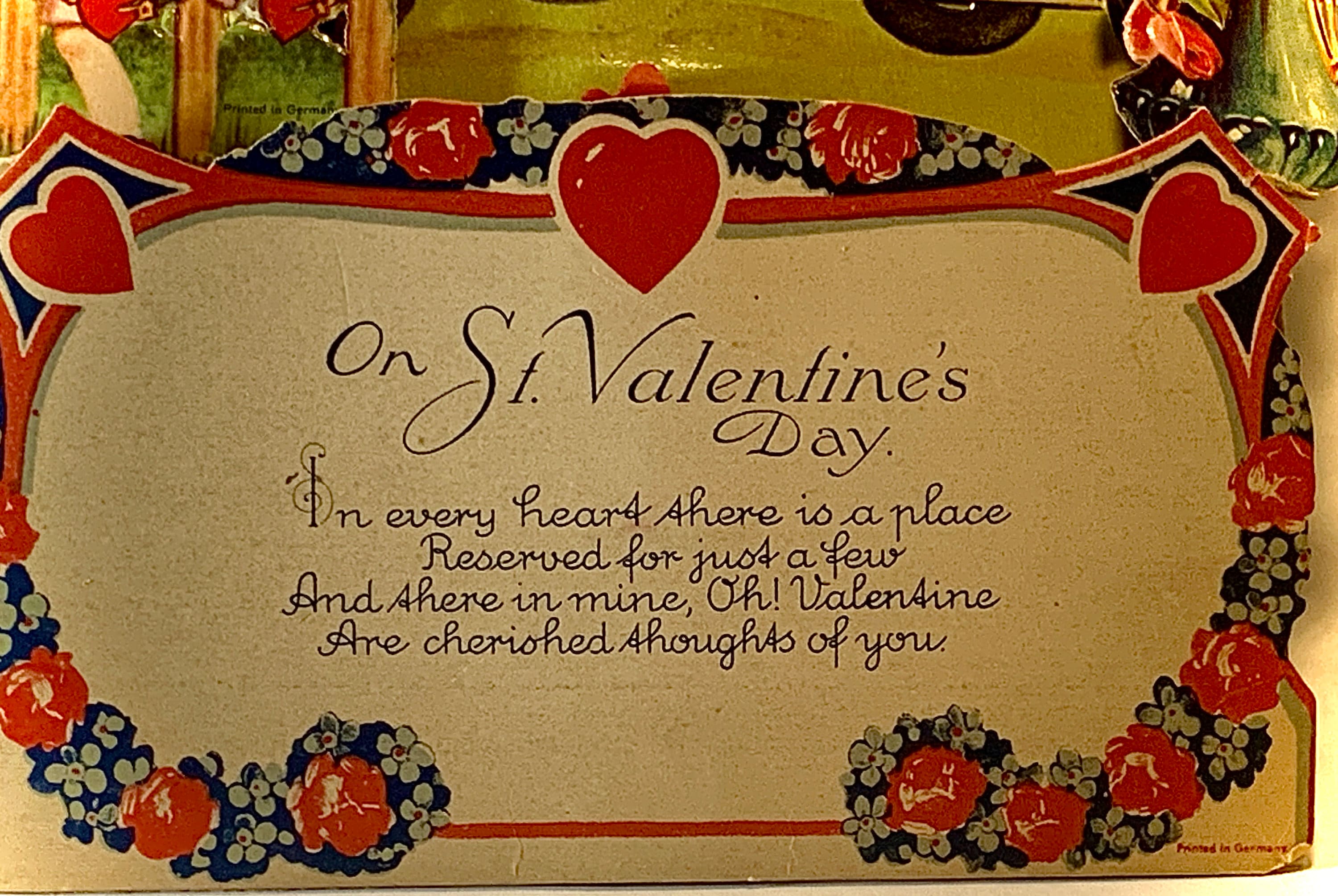 Large 1920s 5 Layer 3D Fold-out Valentine - Etsy