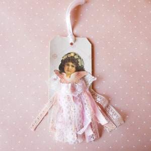 Angel Journal Tags, Cupid Tags, Large Mixed Media Tags - Etsy