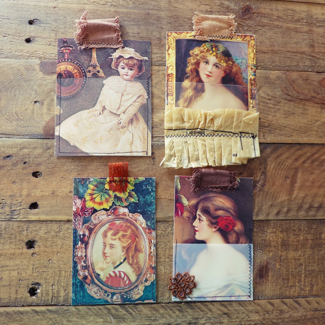 See-through Victoriana Pockets, 4 Journal Pockets - Etsy