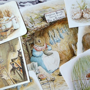 Beatrix Potter Paper Clippings, 50 Book Page Cut Outs - Etsy Australia