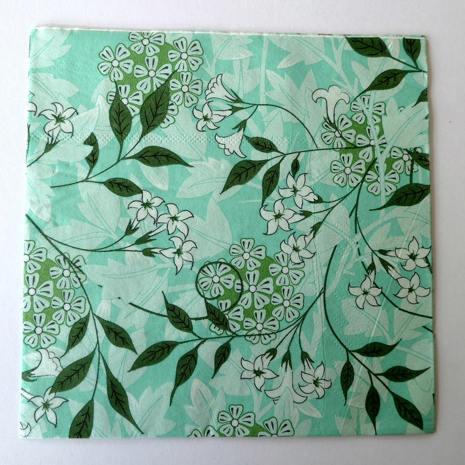 6 William Morris Paper Napkins for Decoupage, Scrapbooking, Mixed Media ...