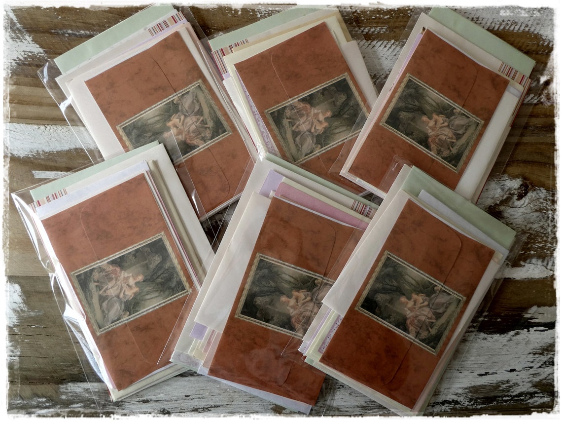 Pack of 16 mixed envelopes vintage envelopes for journals | Etsy