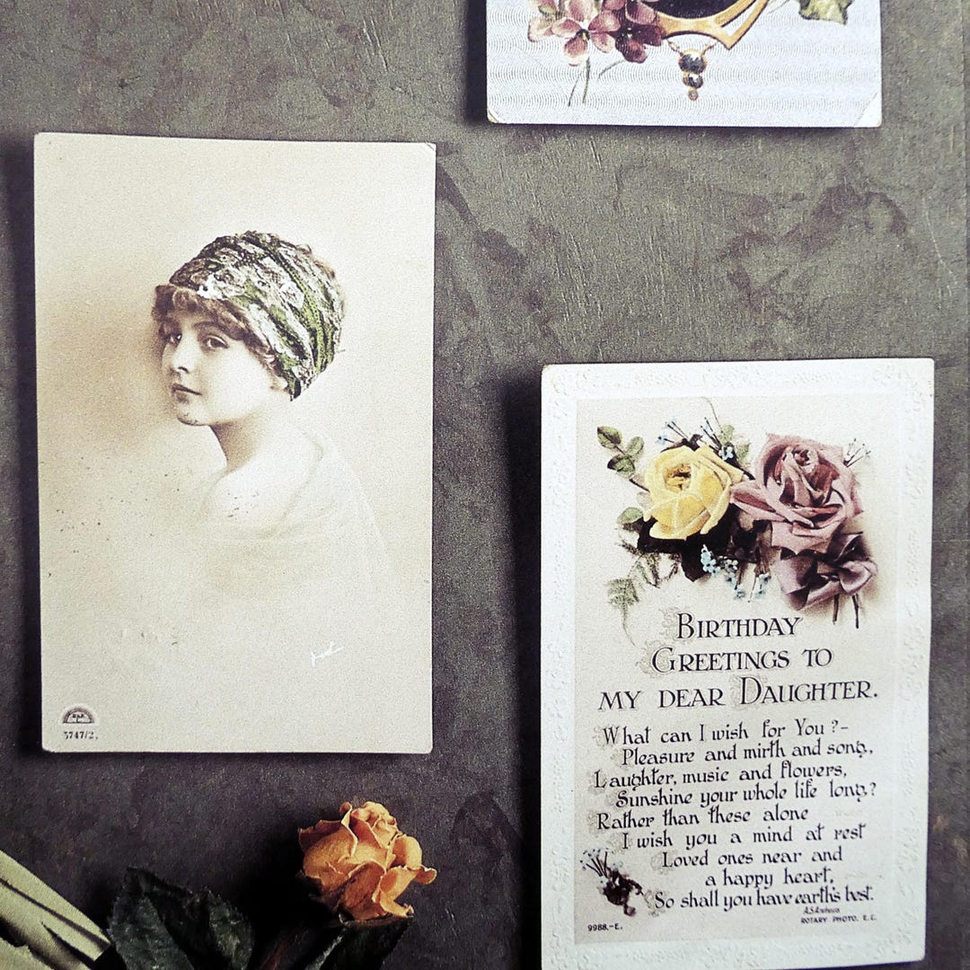 Vintage Decoupage Paper, Vintage Crafting Paper Sheet - Etsy