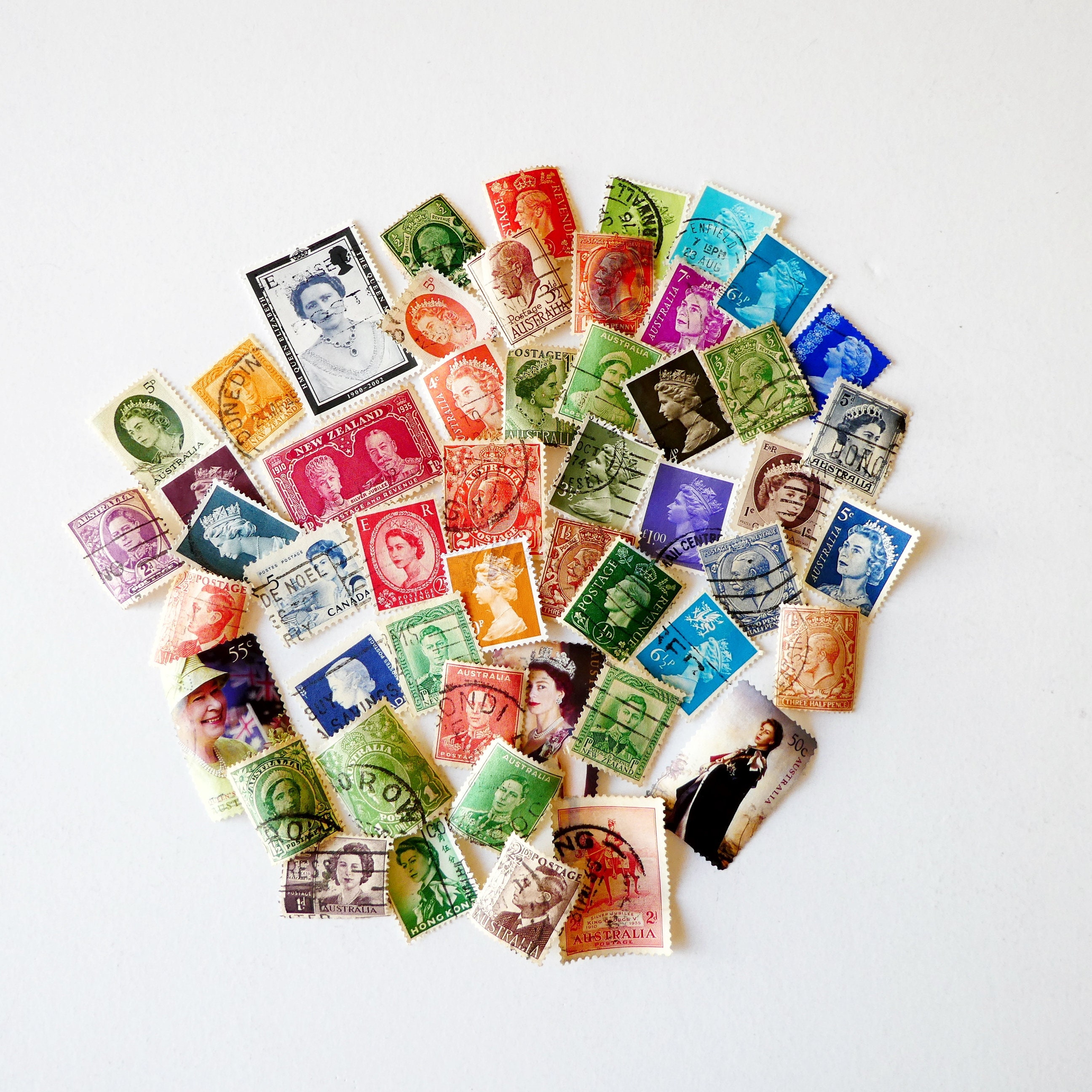 50 Royalty Postage Stamps Mixed Lot, Royal Family Stamps - Etsy Australia