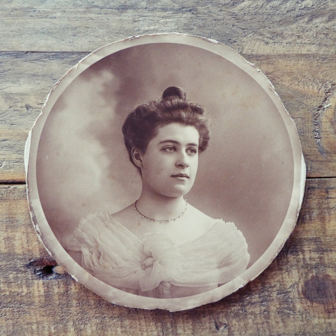 Antique Photograph of Lady, Victorian Sepia Photo - Etsy