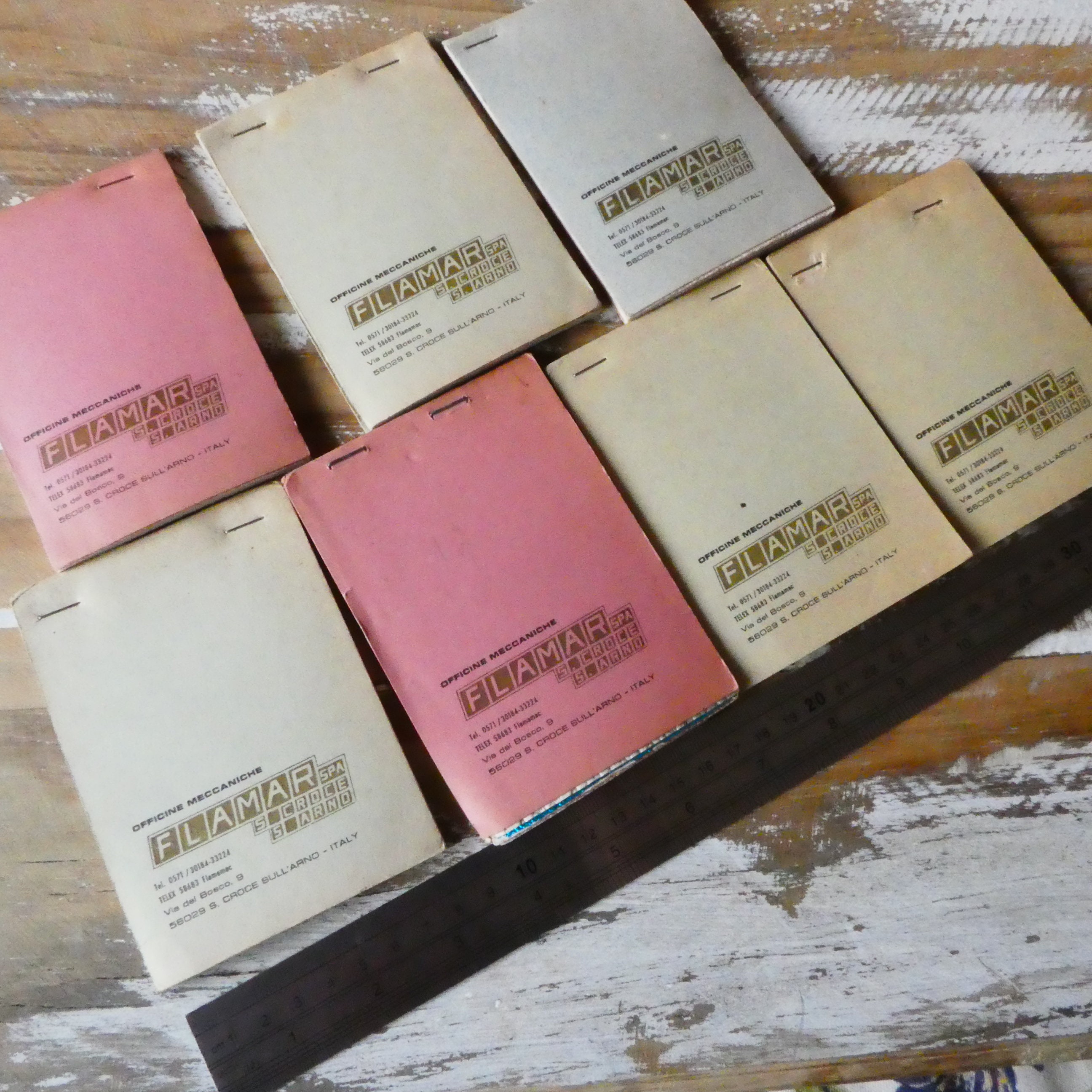 Vintage Italian Sample Embossed Paper Notepad Vintage | Etsy Australia