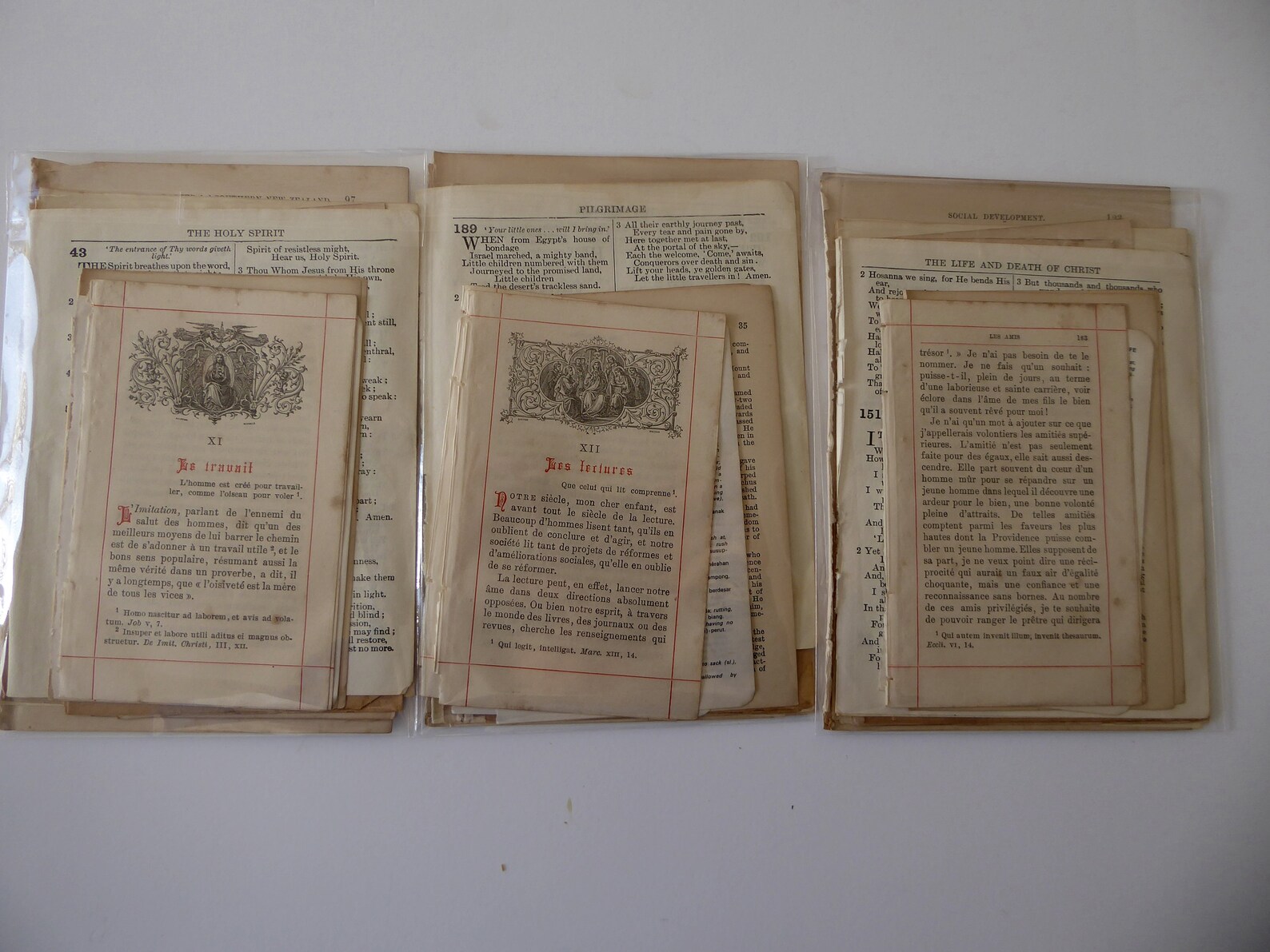 20 Pages Vintage Small Book Paper Pack - Etsy